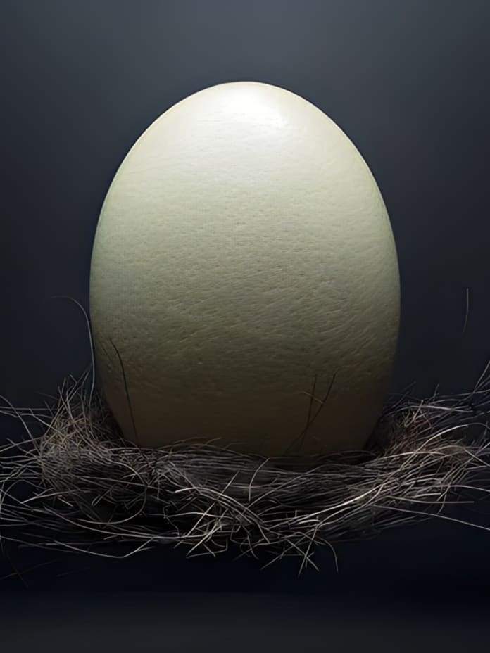 Elephant Bird Egg Vs Ostrich Egg